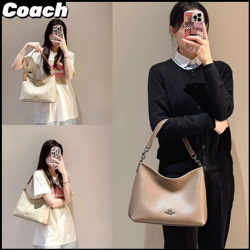 [100% Original & Attached receipt] Coach Double shoulder strap Laurel ...