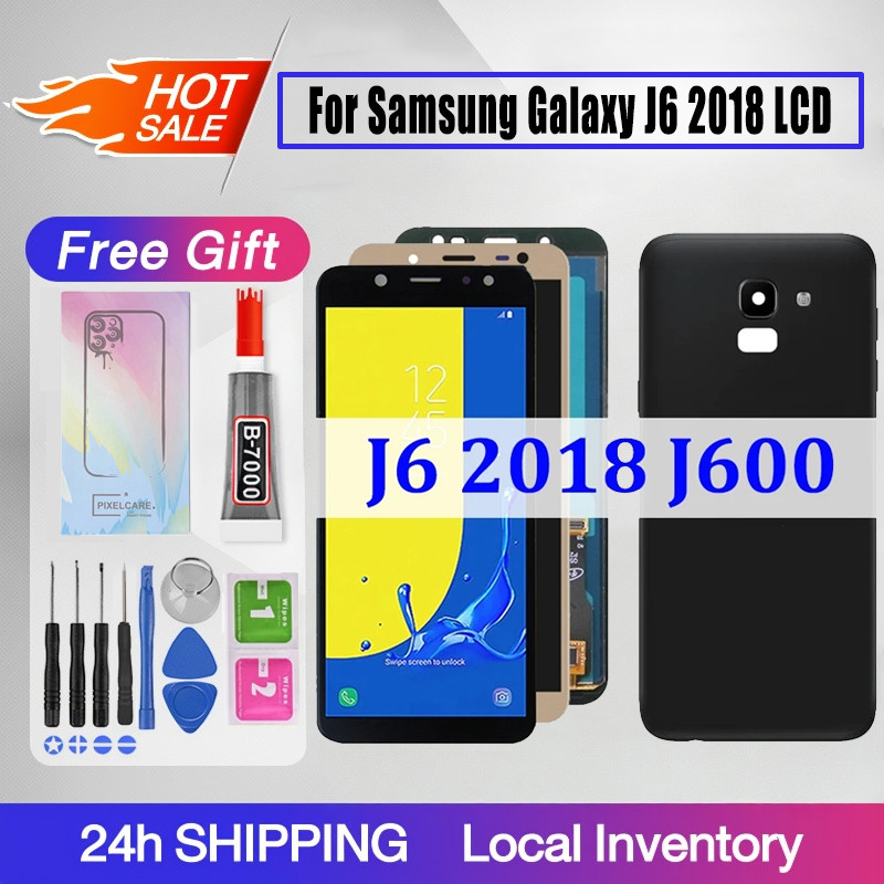 Techparts LCD For Samsung Galaxy J6 LCD SM-J600 | Shopee Philippines