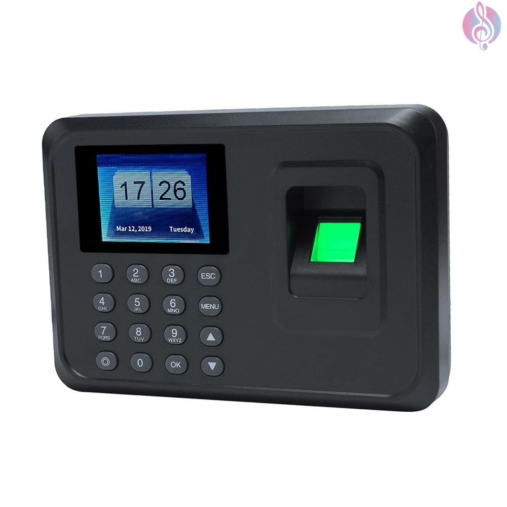 Intelligent Biometric Fingerprint Password Attendance Machine Employee ...