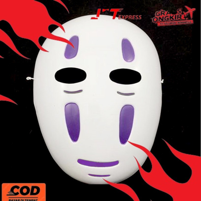 TREND NEW TONF mask no face spirited away mask kaonashi cosplay COS ...