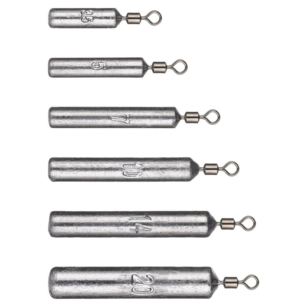 50Piece Pack Free Fishing Rig Swivel Lead Sinkers3.5g5g7g Free Lead ...