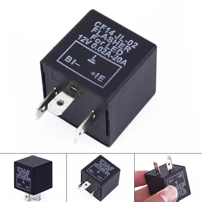 openwaterd 3-Pin CF14 JL-02 EP35 Car LED Flasher Relay Fix Turn Signal ...