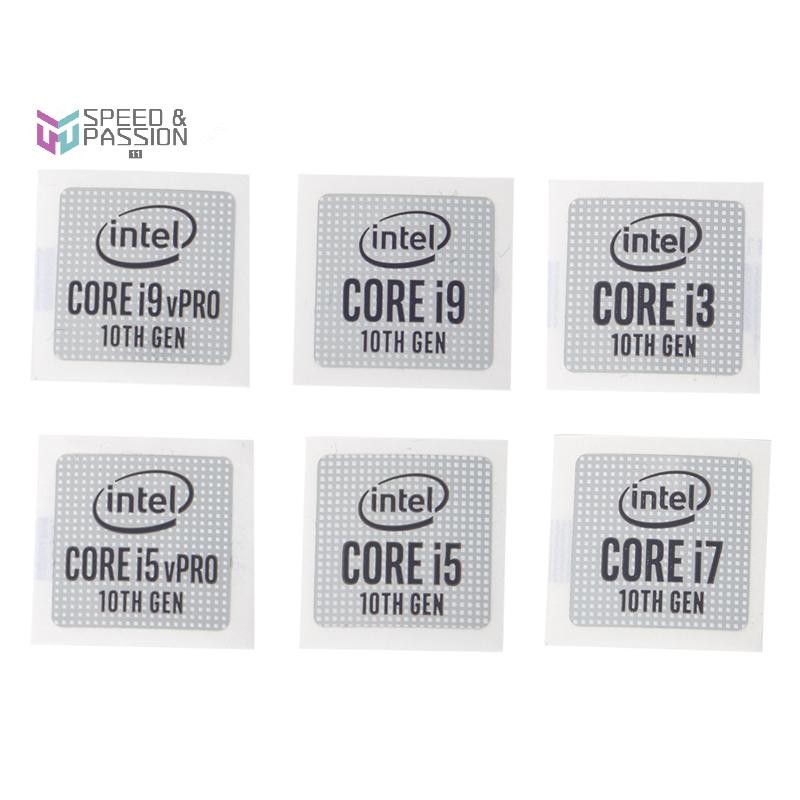 Speed 5pcs DIY Original 11th Generation Lntel Core I9 I7 I5 Sticker ...