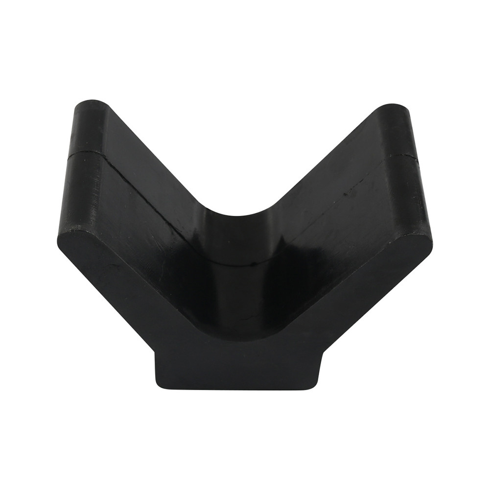 2 Inch V-Style Rubber Boat Bow Stop Trailer Stopper Non Marking for ...