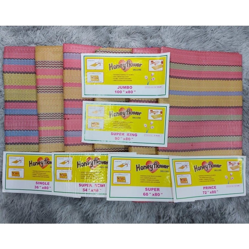 PLASTIC MAT BANIG FLOOR MAT CAMPING BEACH SLEEPING YOGA BED MAT ...