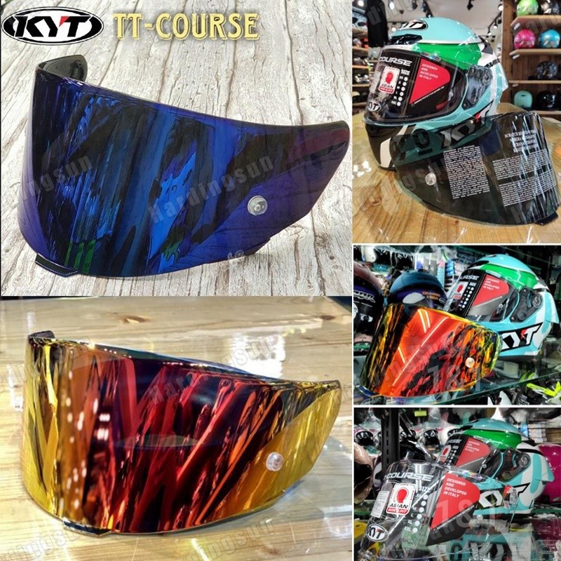 KYT TT Course Visor Lens KYT Visor Lens Revo Lens FIt for KYT TT Course ...