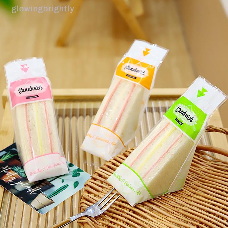 GLPH 100 Packs Of Bread Light Packaging Sandwich Wrappers Special ...