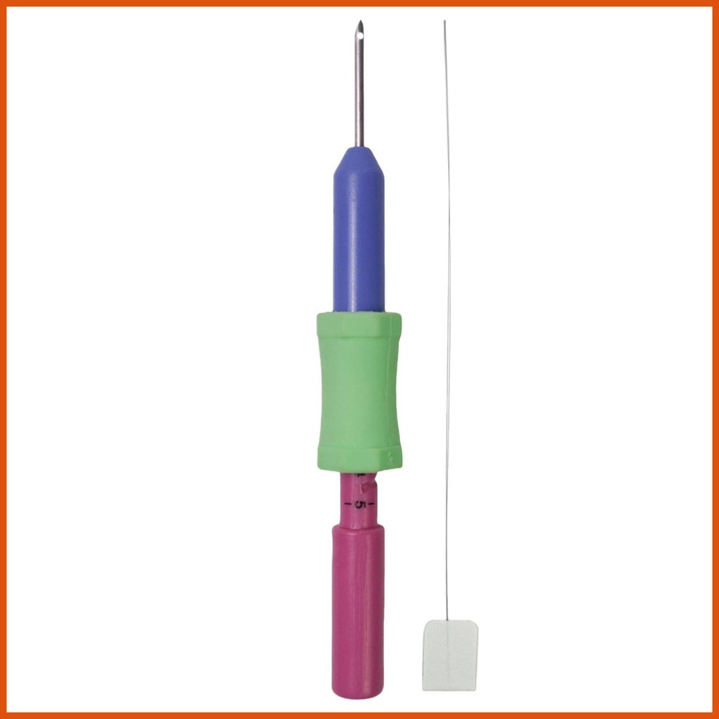 Punch Needle Tool Threader Punch Needle with 5 Adjustable Heights ...