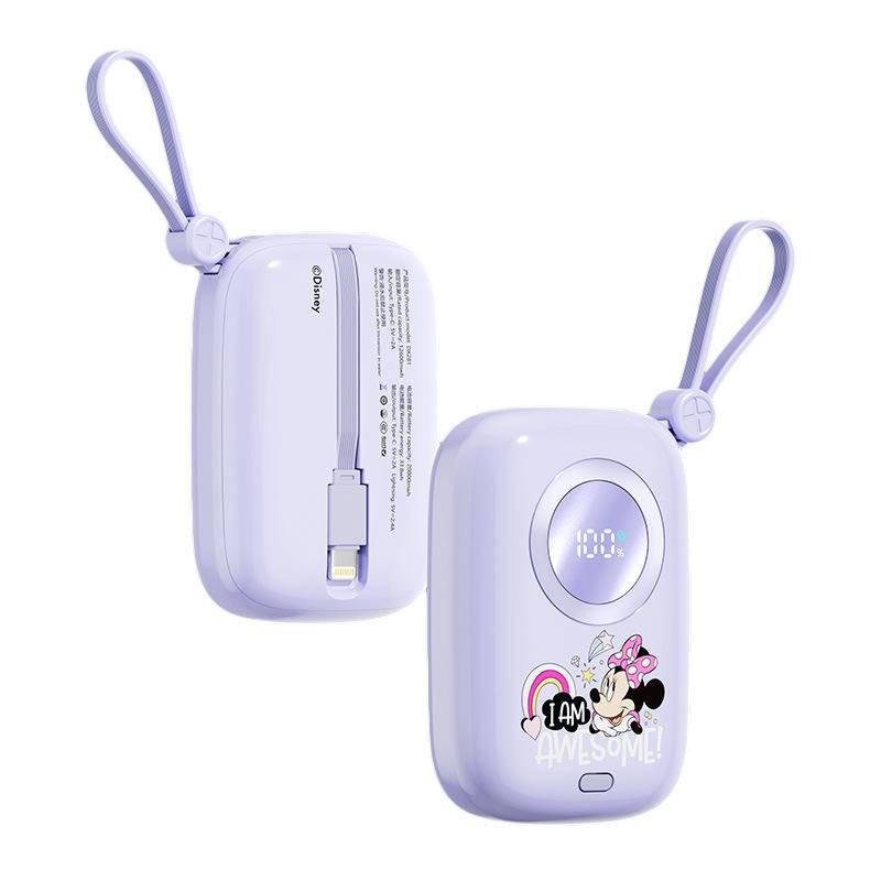 Disney Cartoon Characters Power Bank 20000mA DX281 Mini portable ...