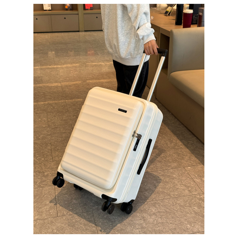 Front Open Cover Suitcase Student Luggage PC Trolley Case20Inch ...