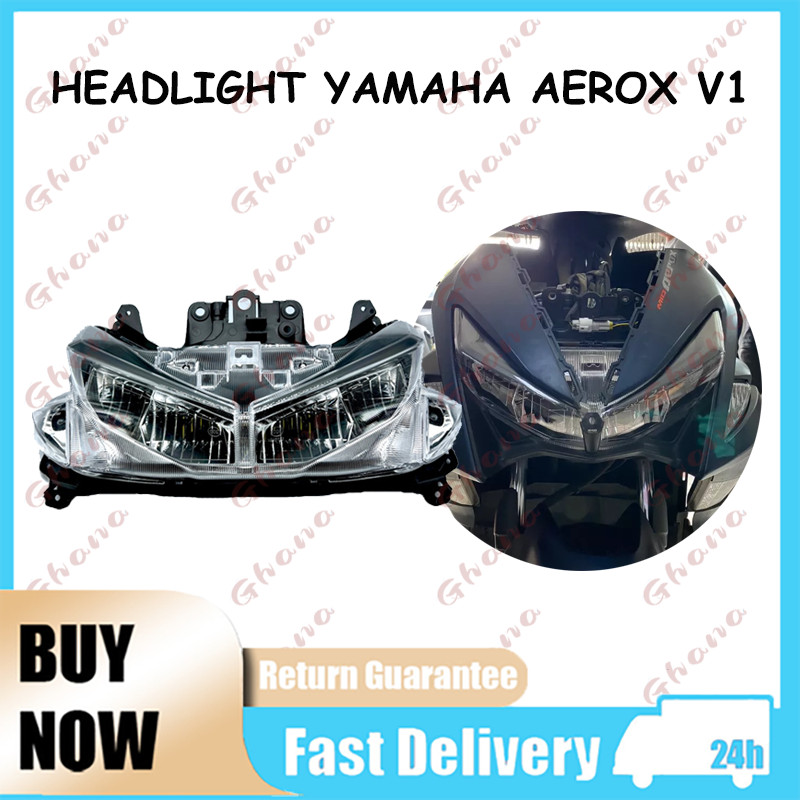 YAMAHA AEROX V1 HEADLIGHT ASSEMBLY | Shopee Philippines