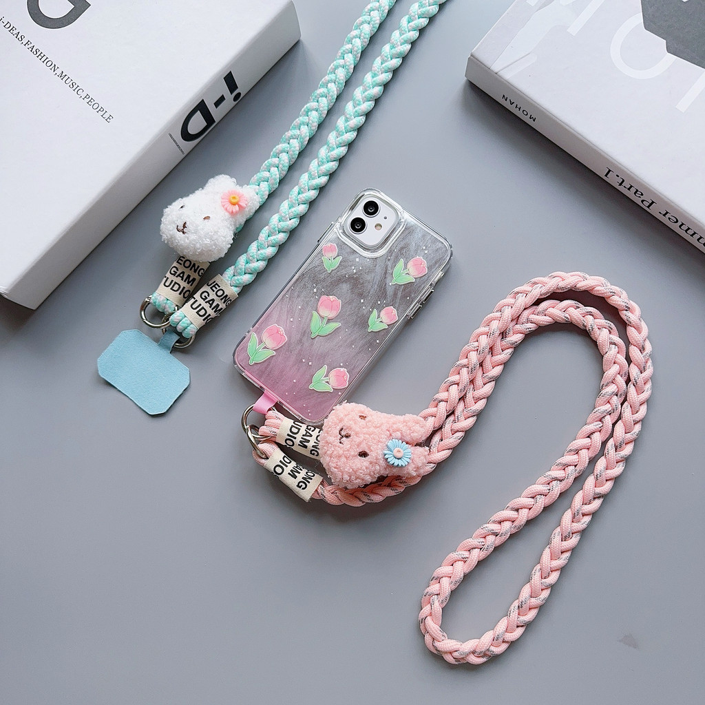 Universal Adjustable Phone Lanyard Anti-lost Lanyard Strap Detachable ...
