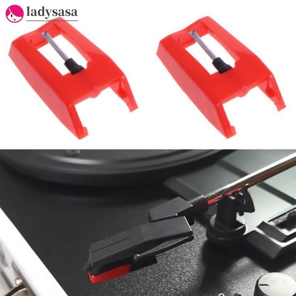 Ladysasa 4 Pcs Record Player Needles Universal Replacement Stylus ...