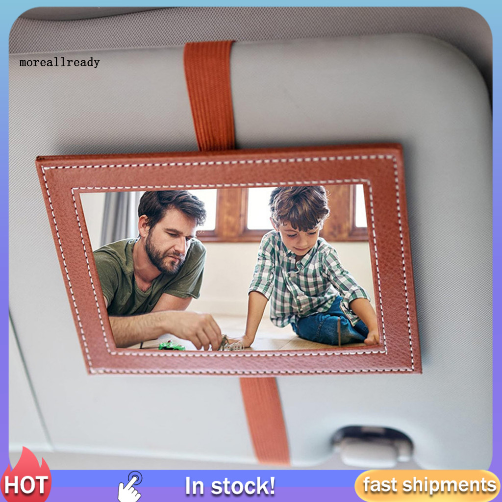 Pvc Car Visor Frame Photo Frame for Car Displays Car Sun Visor Photo ...