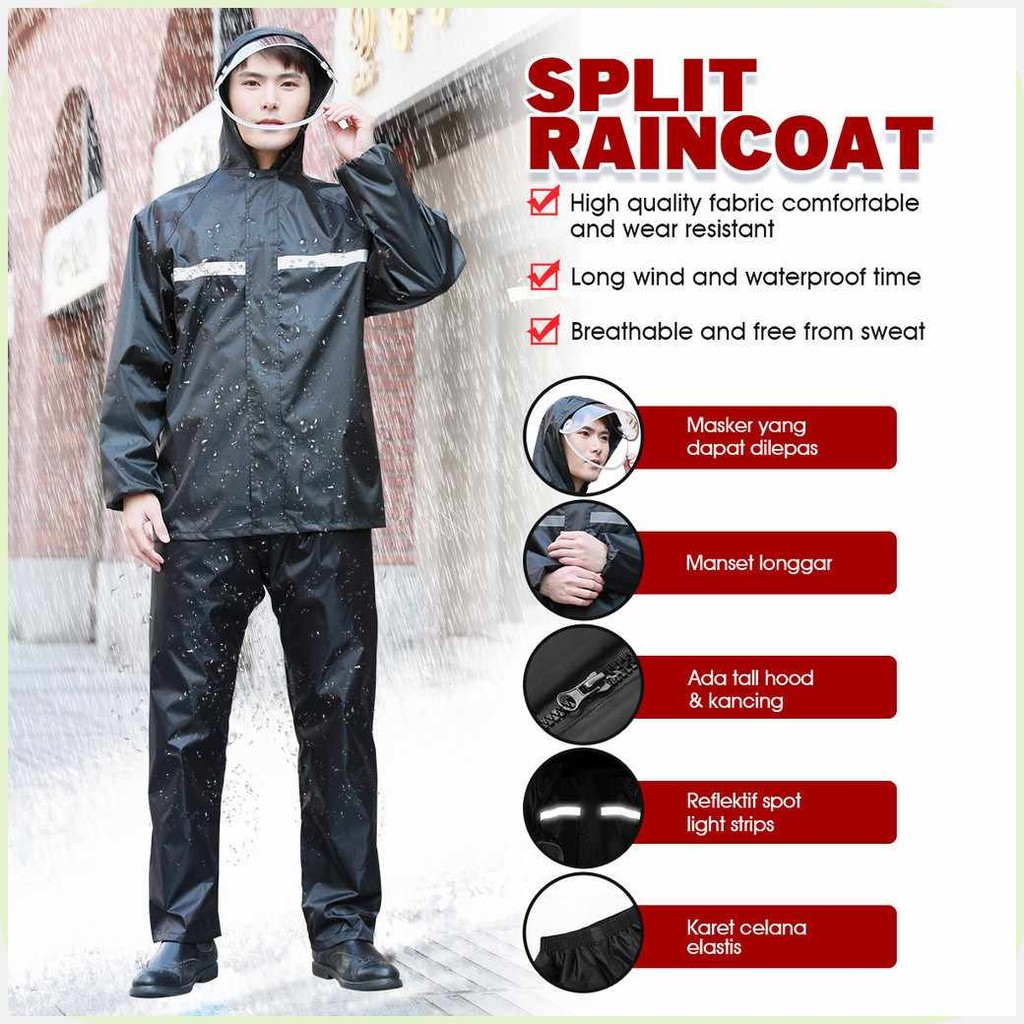 Rain[eb&Coat|j=Jbkapot(Z>raincoat)A>makapal)Z>for)b>adult)w>Waterproof ...