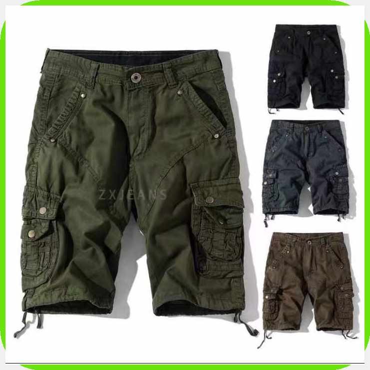 Stylish:y;six-pocket,Qw)male/nL$short^Sq$cotton^pV$tela | Shopee ...