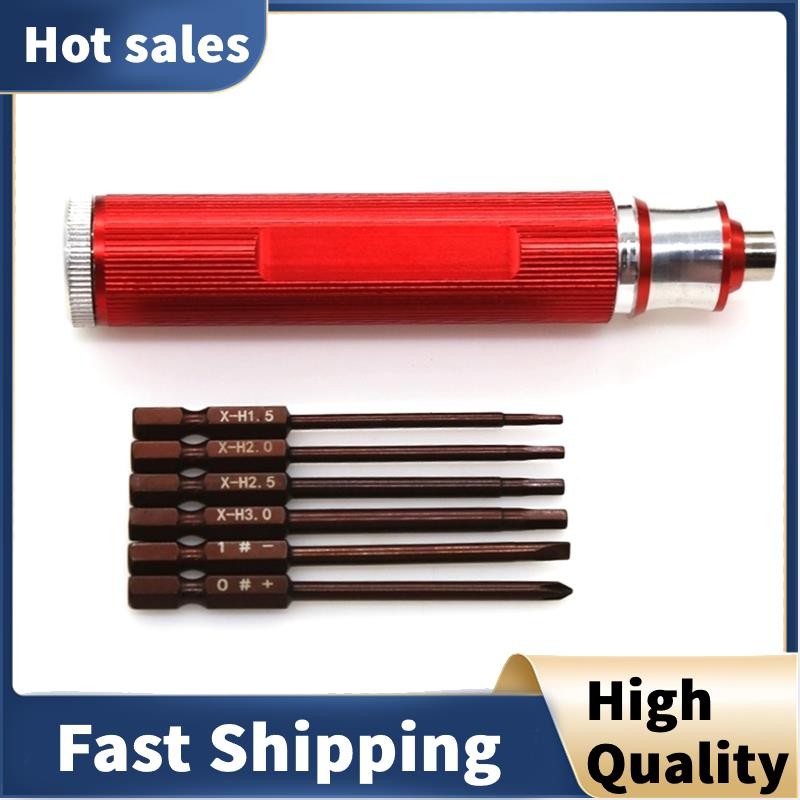 In Promotion 6 in 1 Hexagon Screwdriver H1.5 2.0 2.5 3.0mm Hex Slotted ...