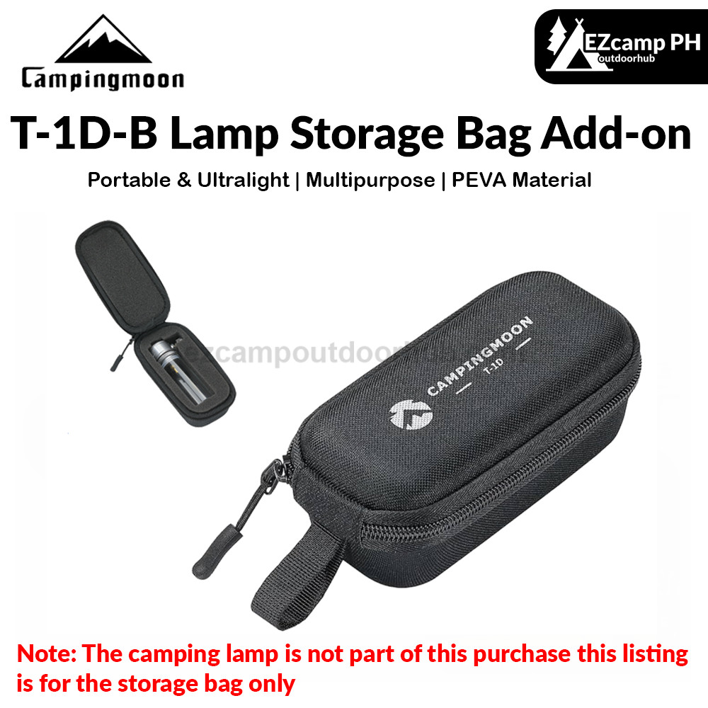 CAMPINGMOON T-1D-B Lamp Storage Bag For T-1D15 Refillable Gas Tank ...