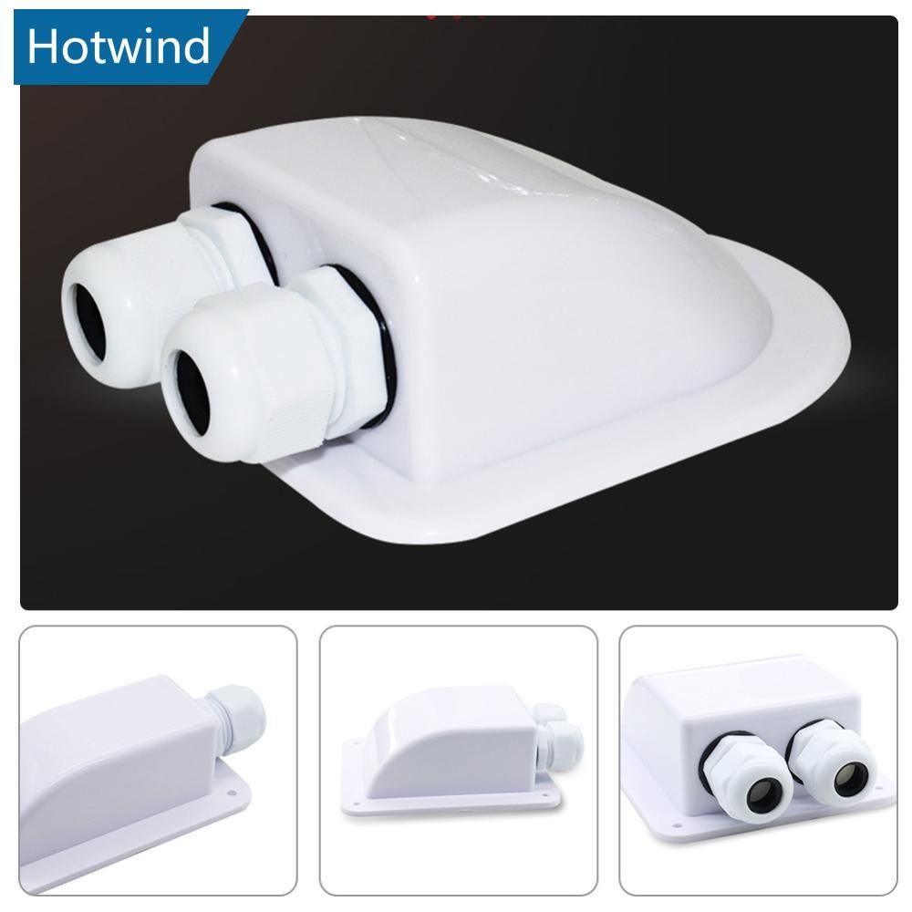 HW Single/Double Holes Caravan Solar Car Junction Box Roof Wire Entry ...