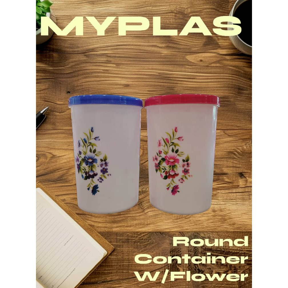 Bekas Canister/ Canister Bunga/ Bekas container/ Canister bulat ...