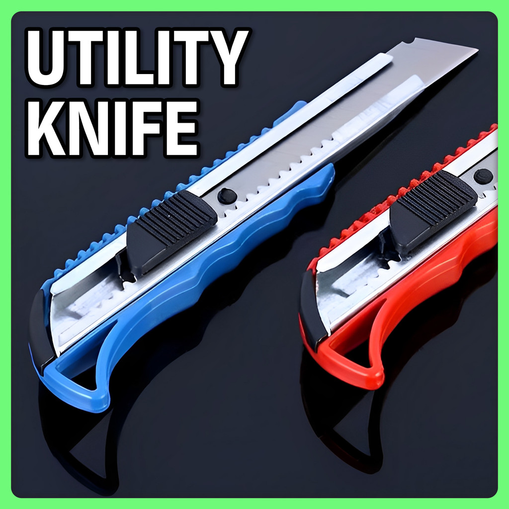 Utility Cutter Knife & Blade School office Stationery Craft Paper ...