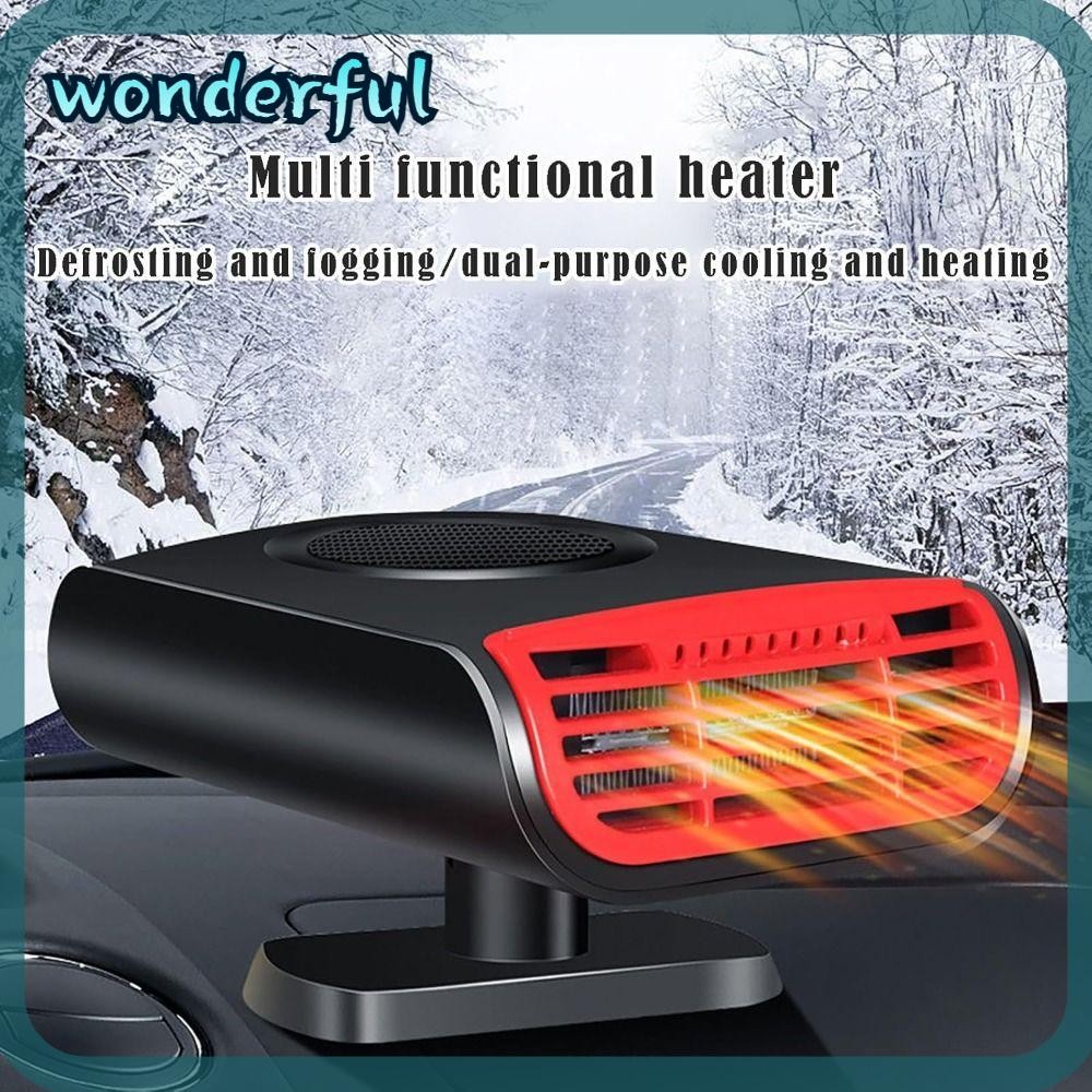 WONDER Electric Heating Fan, Fast Heating 12V 150W Car Heater Fan, Plug ...