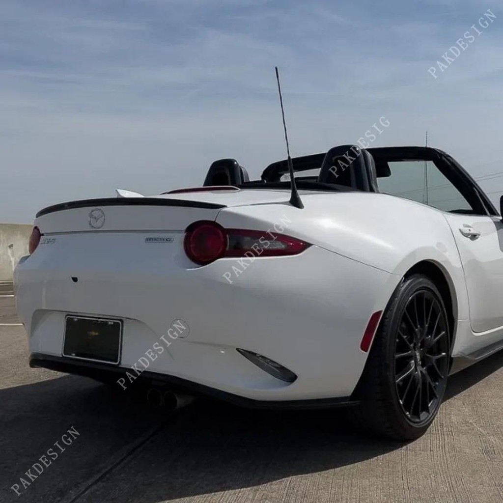 Rear Trunk Boot Lip Spoiler Splitter Wings for Mazda MX-5/ Miata ND ...