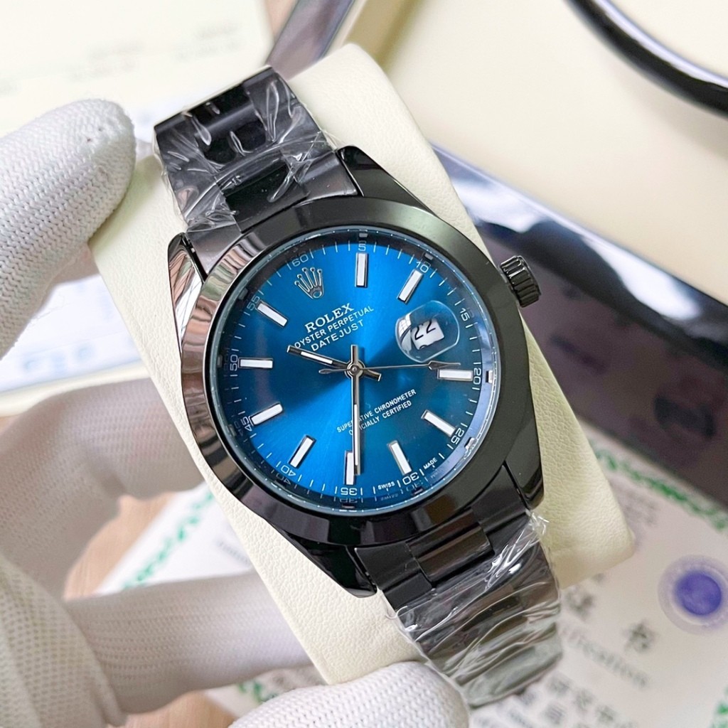 Rolex Diary Type Series Wrist Watch Mechanical Movement Fashion Simple ...