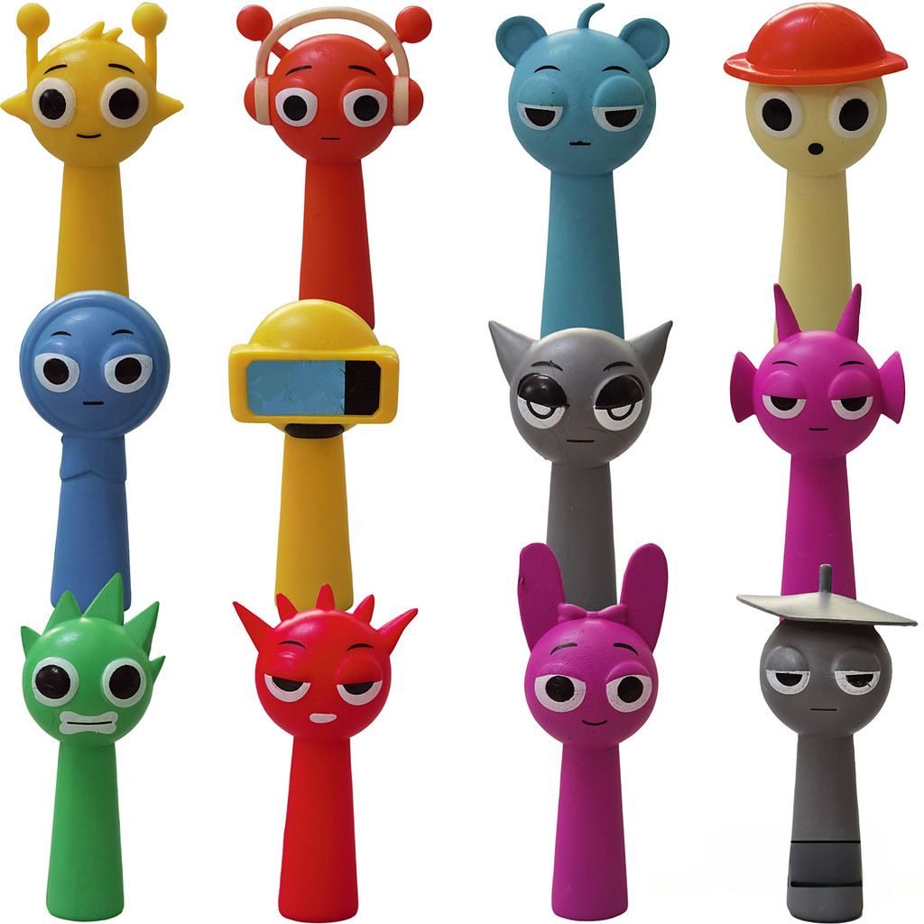 Incredibox Sprunki Action Figure Model Dandy's World Action Figure ...