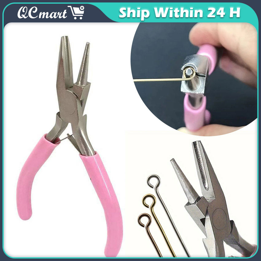 【Fast Shipment】 Mini Round Concave Pliers Wire Looping Pliers Precision ...