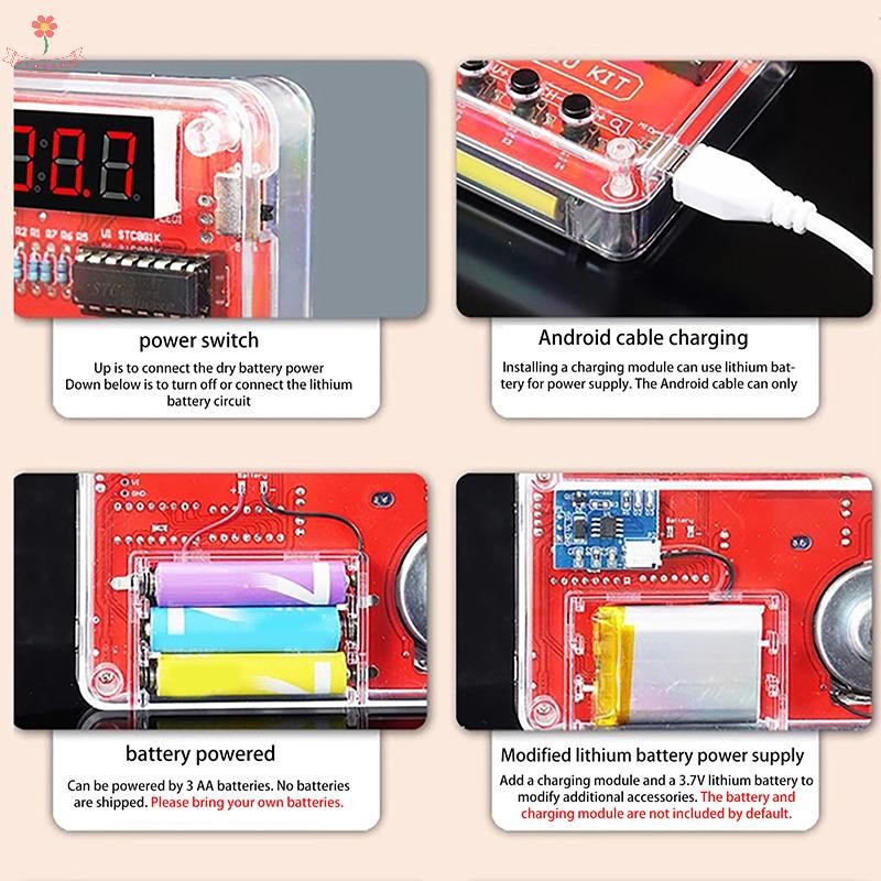 [BLOOM] DIY Electronic Kit FM Radio Production Adjustable Frequency ...