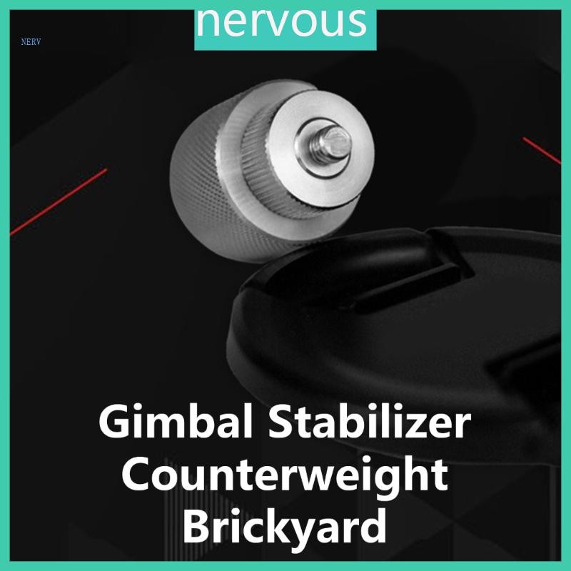 NERV 20g 100g 125g Handheld PTZ Counterweight Clump Weight Standard 1 4 ...