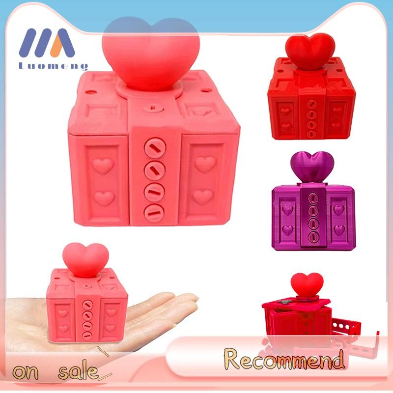 LuoMeng Annoying Gift Box With Screws, 3D Prank Screw Box, Valene's Day ...