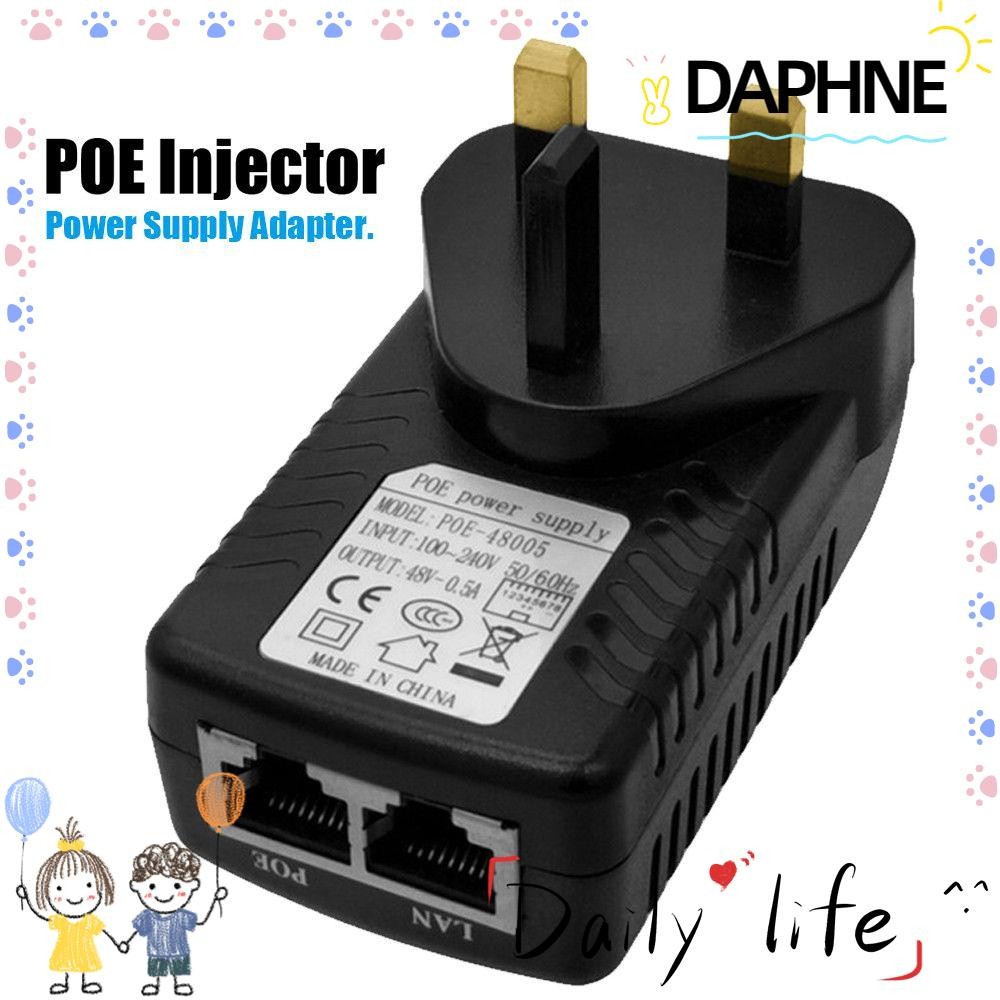 DAPHNE Power Supply Adapter. Universal CCTV IP Camera UK Plug Over ...