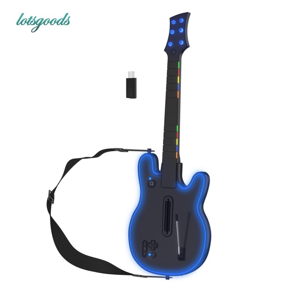 2.4G Console Remote Joystick for PS4 PS3 PC Guitar Hero Clone Hero Rock ...