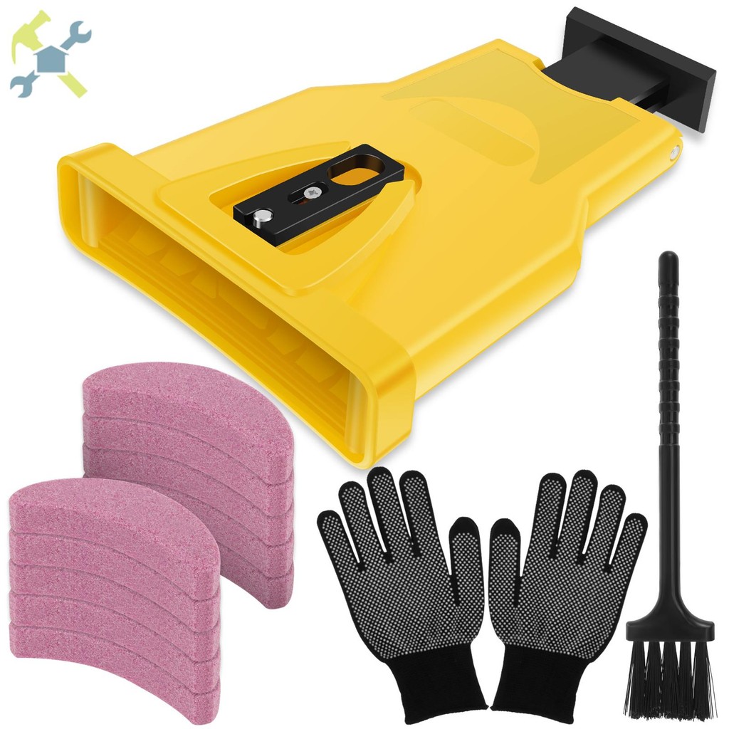 Chainsaw Teeth Sharpener Plastic Fast Chainsaw Sharpener Bottom Non ...