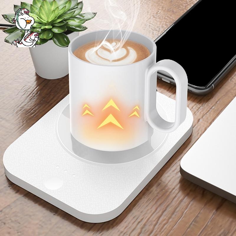 Mug Warmer Set with Cup, Desk Coffee Warmer, Smart Hand Warmer Plate ...