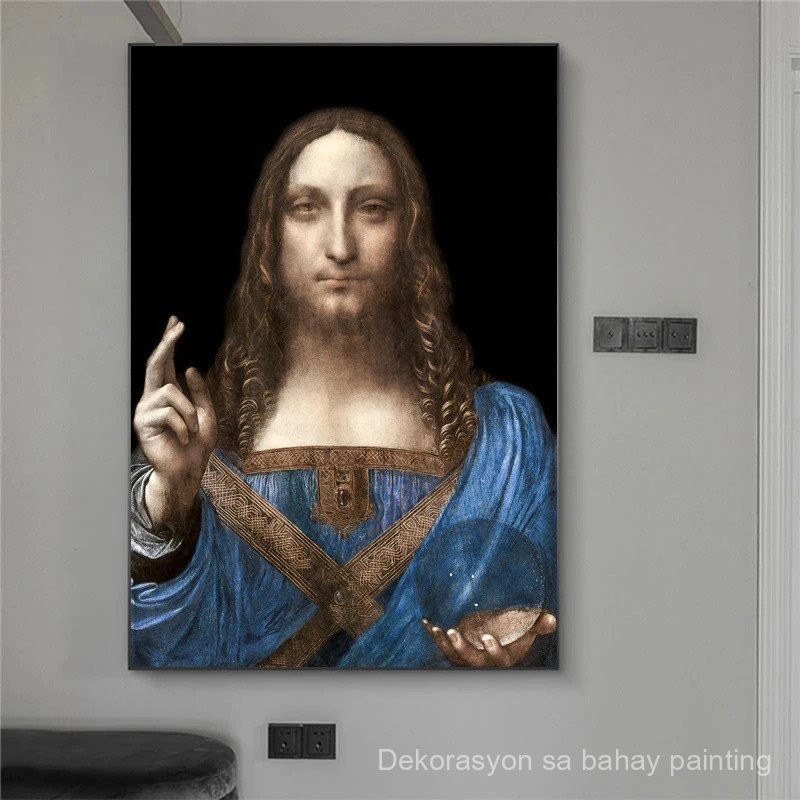 Portrait of God Jesus Posters and Prints Modern Abstract Art Canvas ...