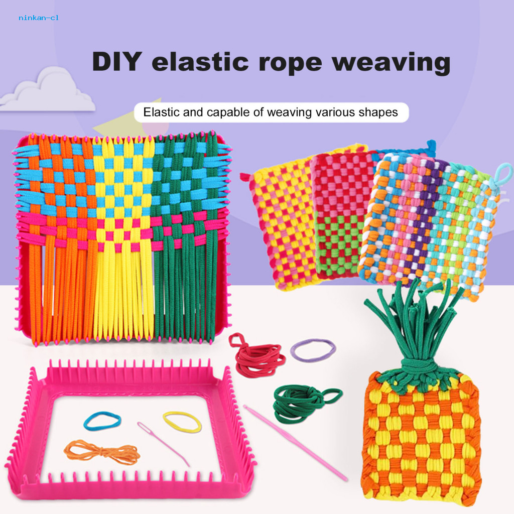 [Ninkan] Handmade Pocket Craft Kit Family Bonding Craft Kit Diy Elastic ...