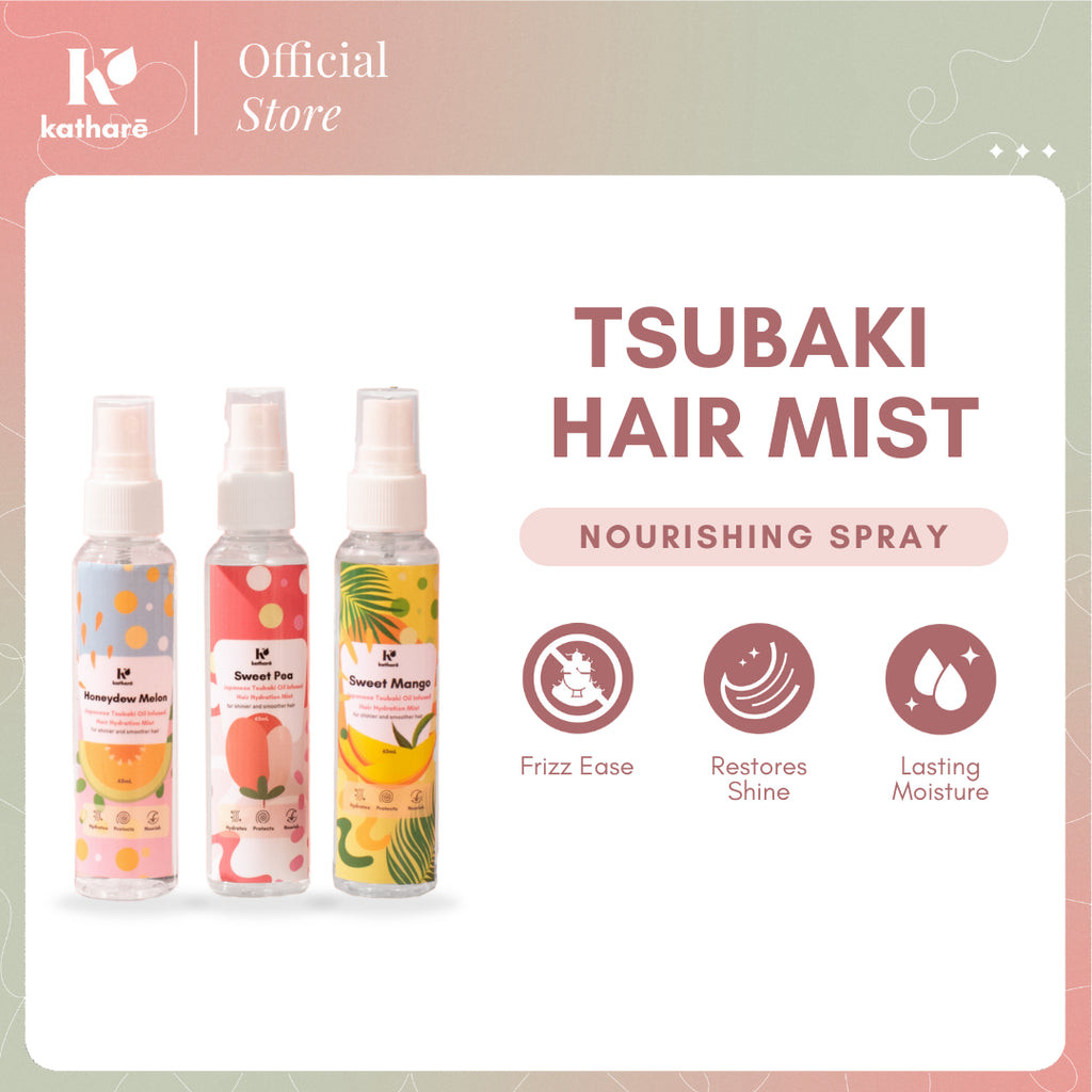 Katharē Katharē Tsubaki Hair Mist 65mL | Shopee Philippines