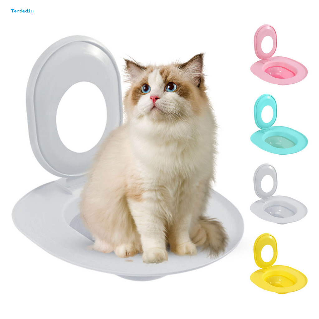 [Calager] Pet Toilet Trainer for Cats Easy Install Cat Toilet Trainer ...