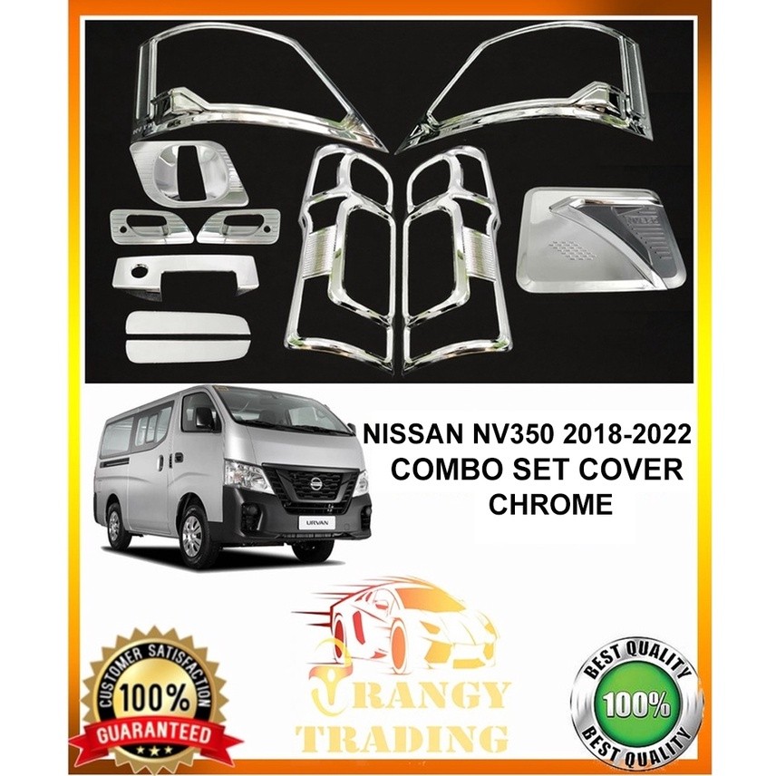 Nissan NV350 2018 to 2025 15 AND 18 STR STD Garnish Combo set cover ...