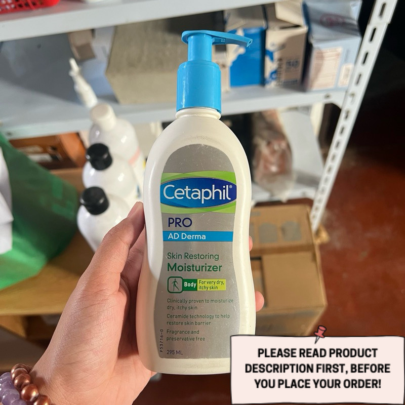 Cetaphil Pro Ad Derma Lotion 295ML (OLD PACKAGING) | Shopee Philippines
