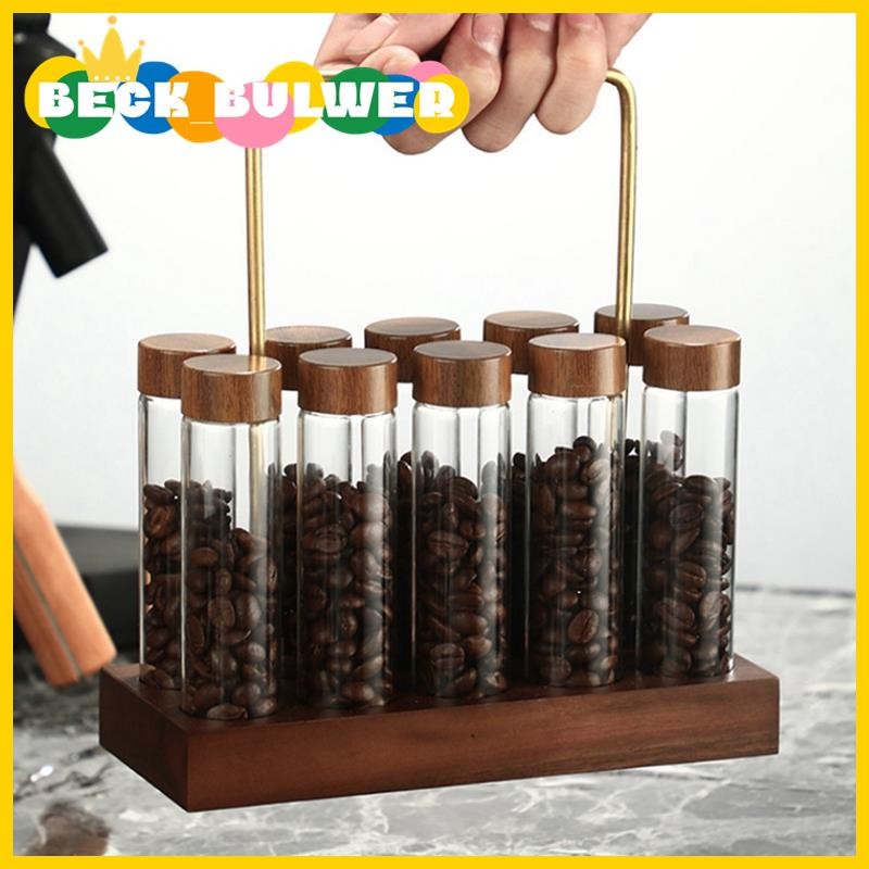 【Beck_Bulwer】Glass Test Tube Display Stand Tools Single Tube Storage ...