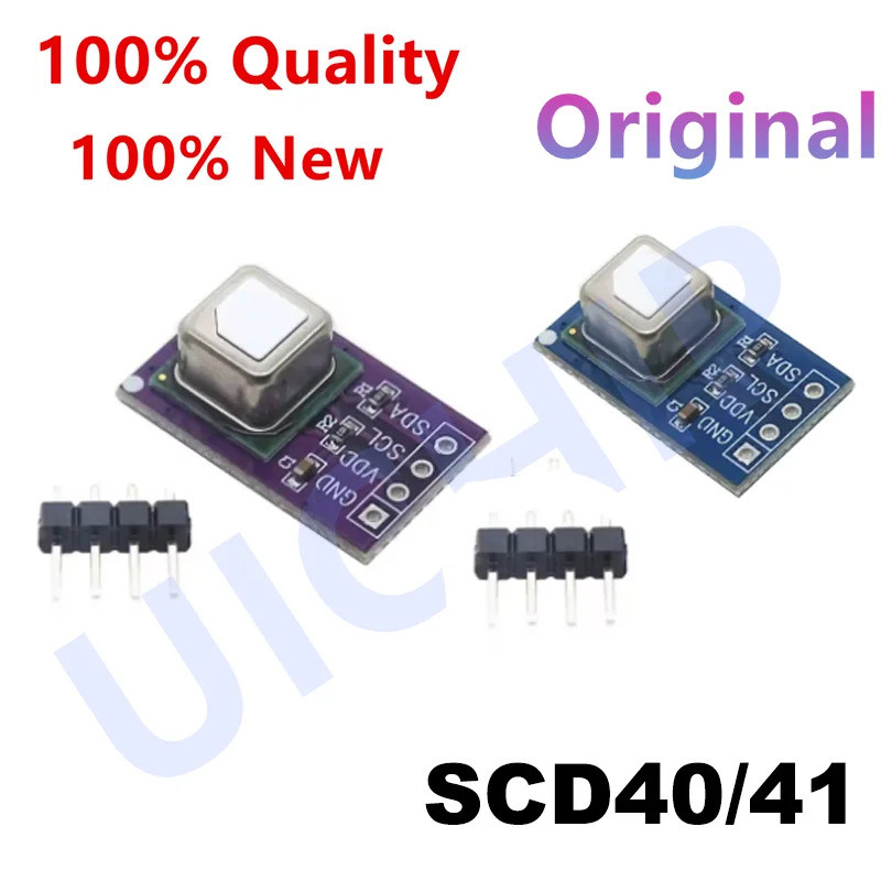 SCD40 SCD41 Gas Sensor Module Detects CO2 Carbon Dioxide Temperature ...