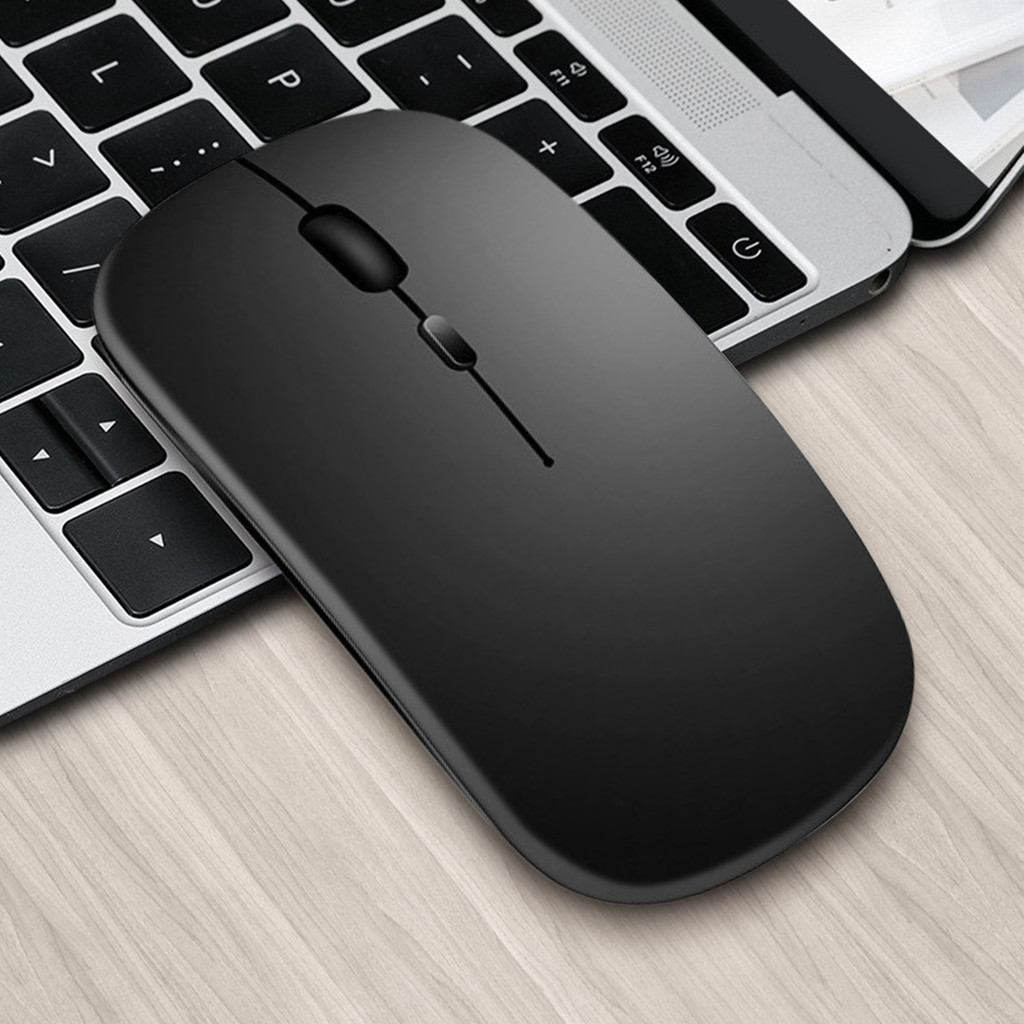 2.4Ghz Wireless Bluetooth Mouse Rechargeable Photoelectric Mice Ultra ...