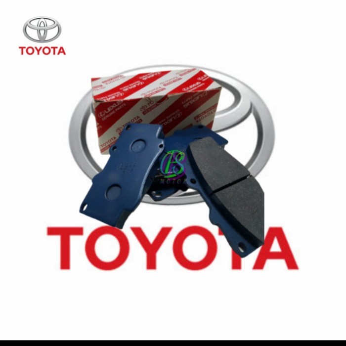 BRAKE PAD FRONT BRAKE PADS TOYOTA HILUX DOUBLE CABIN,FORTUNER 4PC 1SET ...
