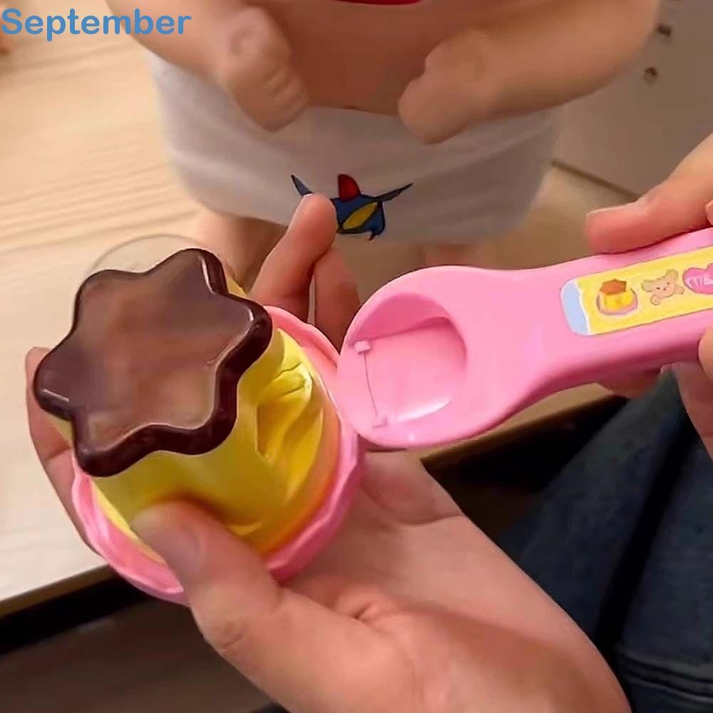 SEPTEMBERHL Pudding Feeding Toy, Food Feeding Role Play Strawberry ...