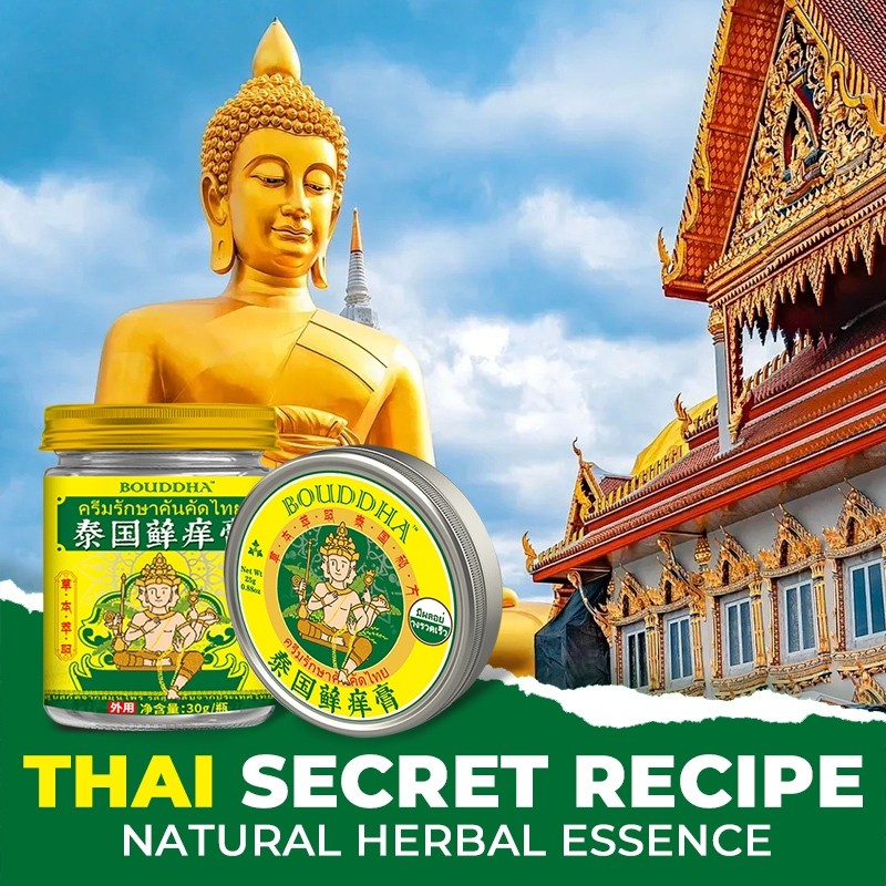 BOUDDHA Thai Dermatitis/Psoriasis/Anti Fungal/Eczema itchy Cream ...