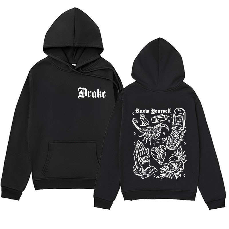 Premium Drake All Albums Cover Hoodies Rapper Drake 21 Savage Tour ...